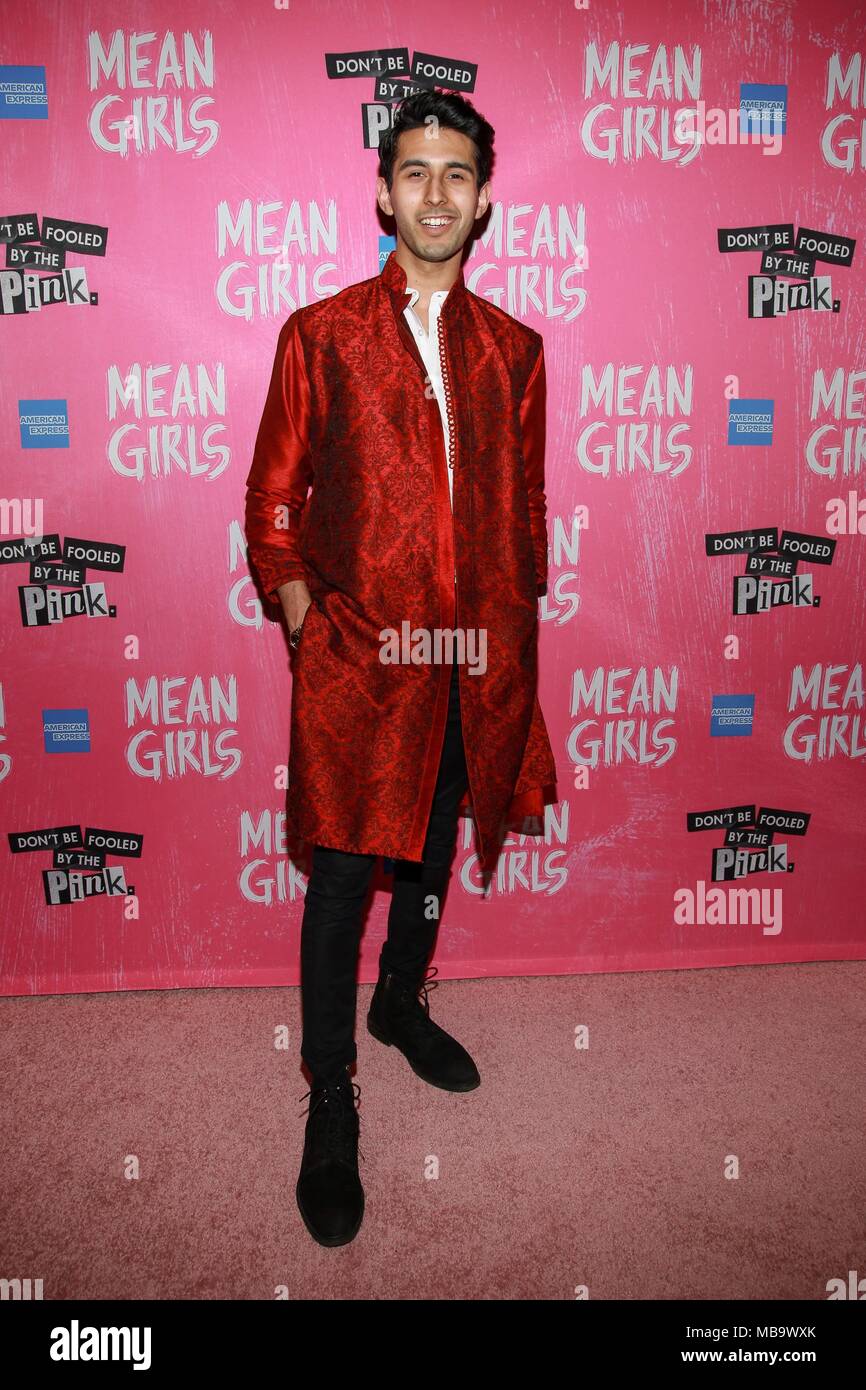 New York, NY, USA. 8th Apr, 2018. Cheech Manohar in attendance for MEAN ...