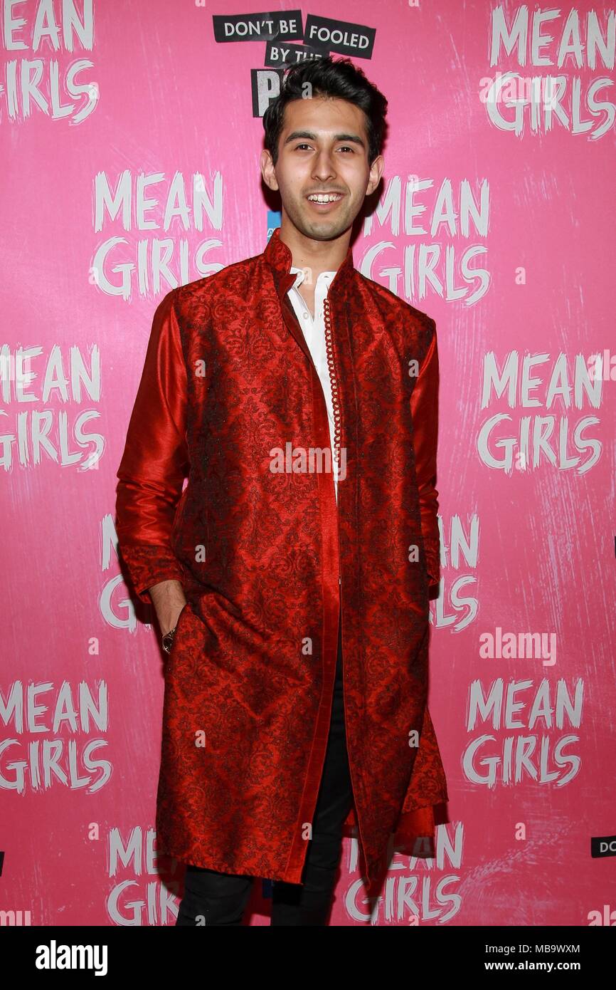 New York, NY, USA. 8th Apr, 2018. Cheech Manohar in attendance for MEAN ...