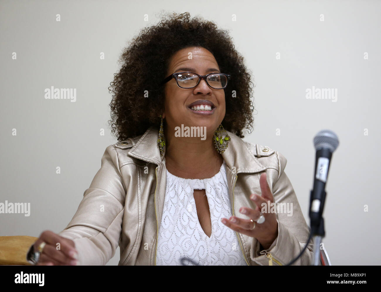 Las Vegas, NV, USA. 8th Apr, 2018. Robyn Vie Carpenter-Brisco, at the ...
