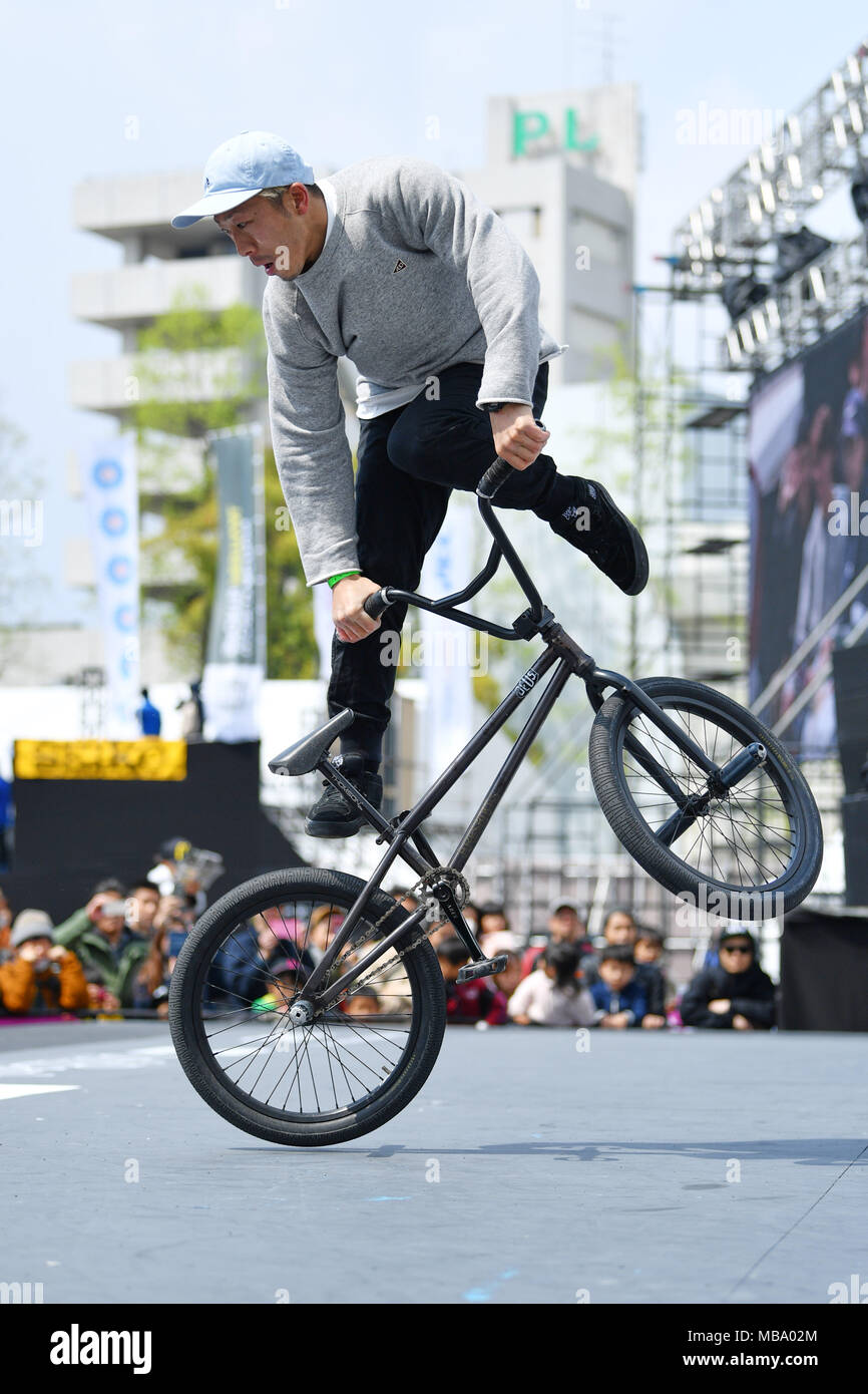 Hiroshima, Japan. Credit: MATSUO. 7th Apr, 2018. /Hiroya Morizaki (JPN ...