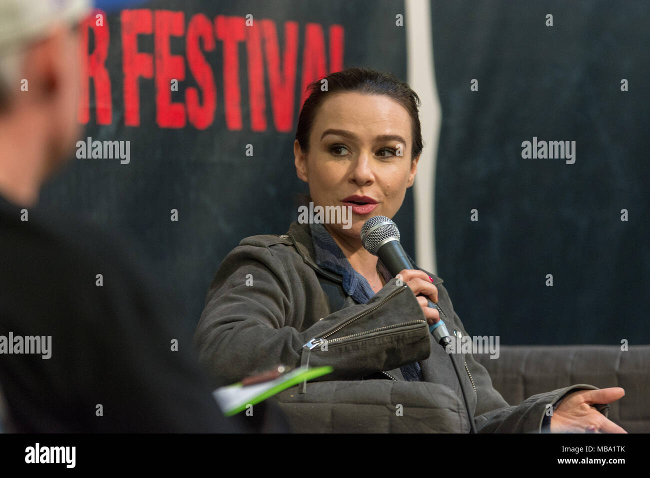 DORTMUND, GERMANY - APRIL 8: Actress Danielle Harris (Halloween ...