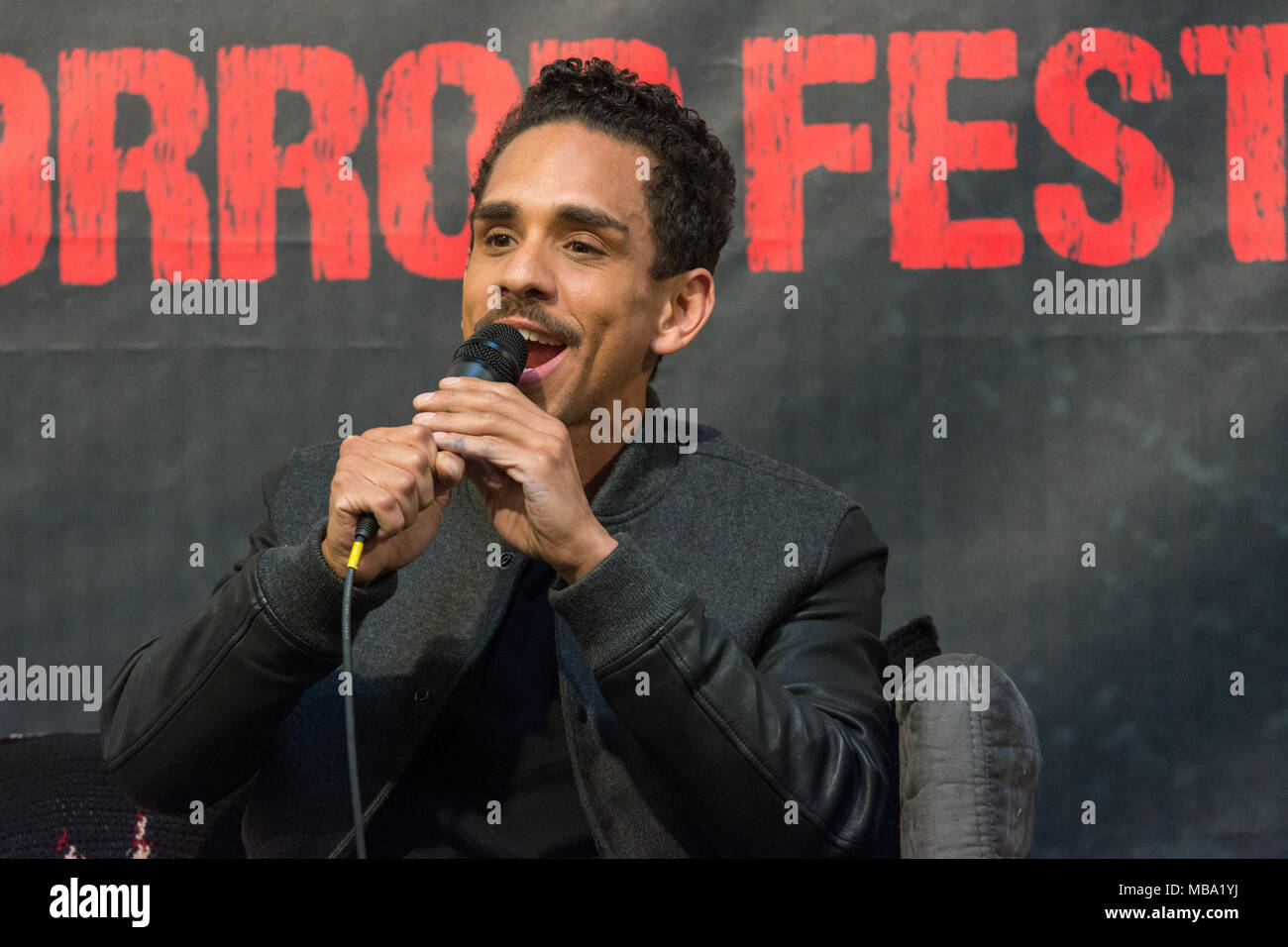 DORTMUND, GERMANY - APRIL 8: Actor Ray Santiago (Ash vs Evil Dead ...