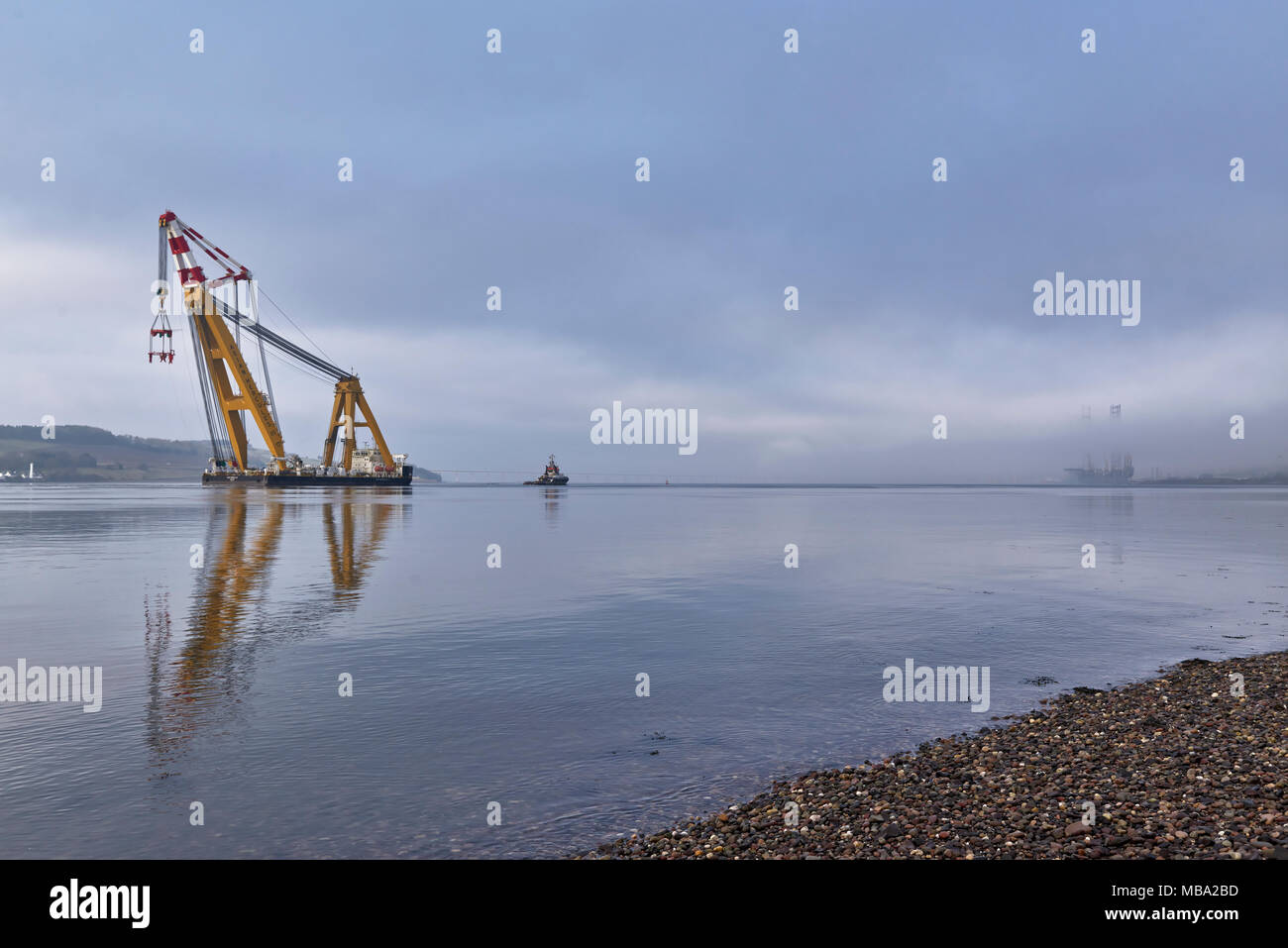 Dundee, Scotland, UK, 9th April 2018, The Asian Hercules III the Worlds ...