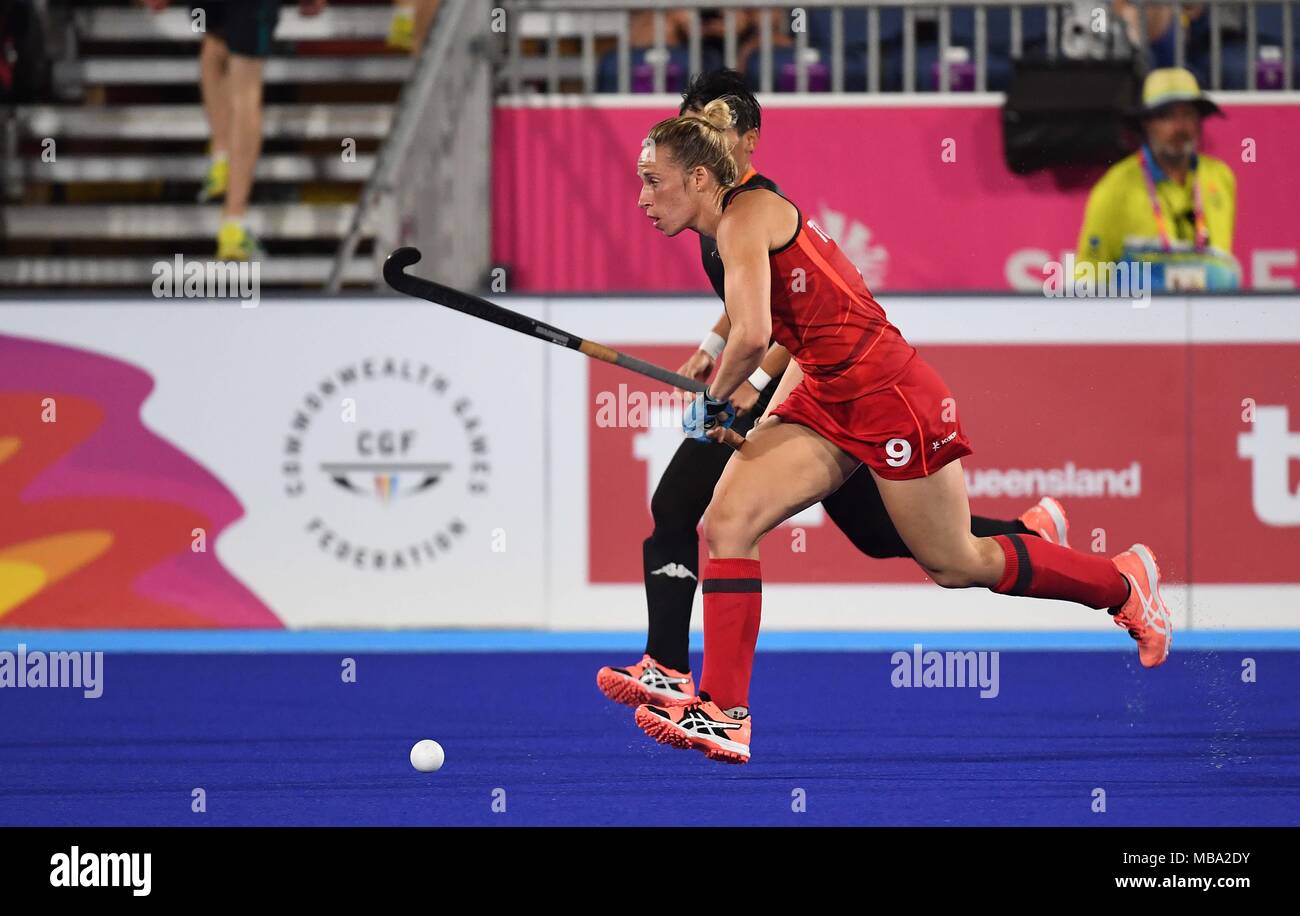Queensland, Australia. 9th April, 2018. Susannah Townsend (ENG ...