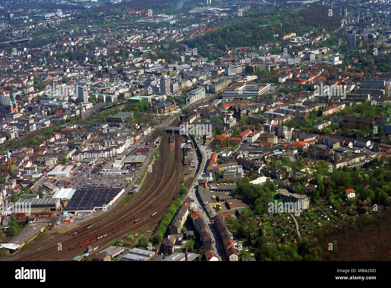 Wuppertal aerial hi-res stock photography and images - Alamy