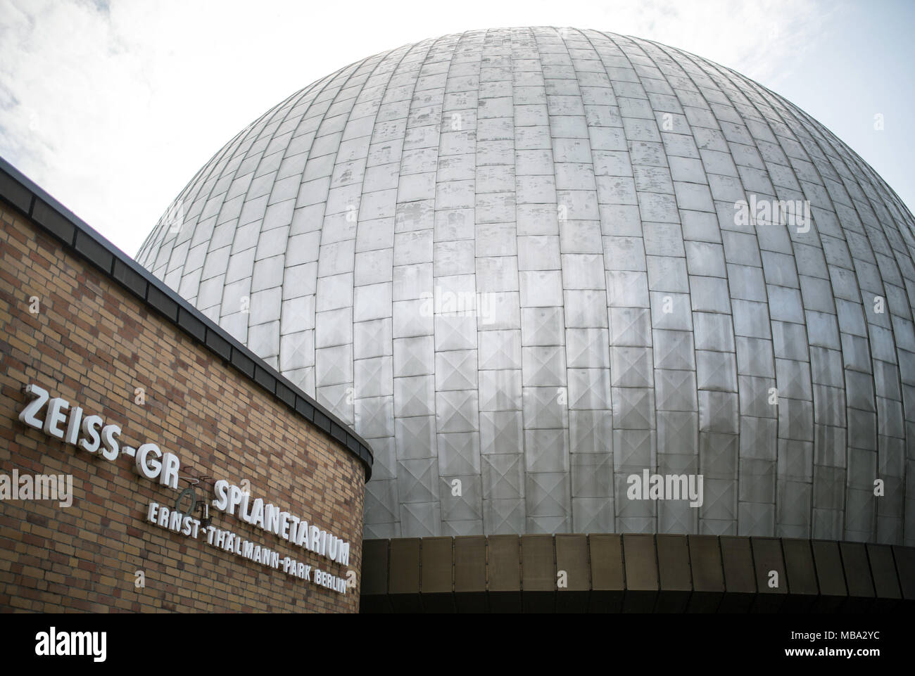Berlin, Germany. 05th Apr, 2016. The dome of the Zeiss planetarium ...