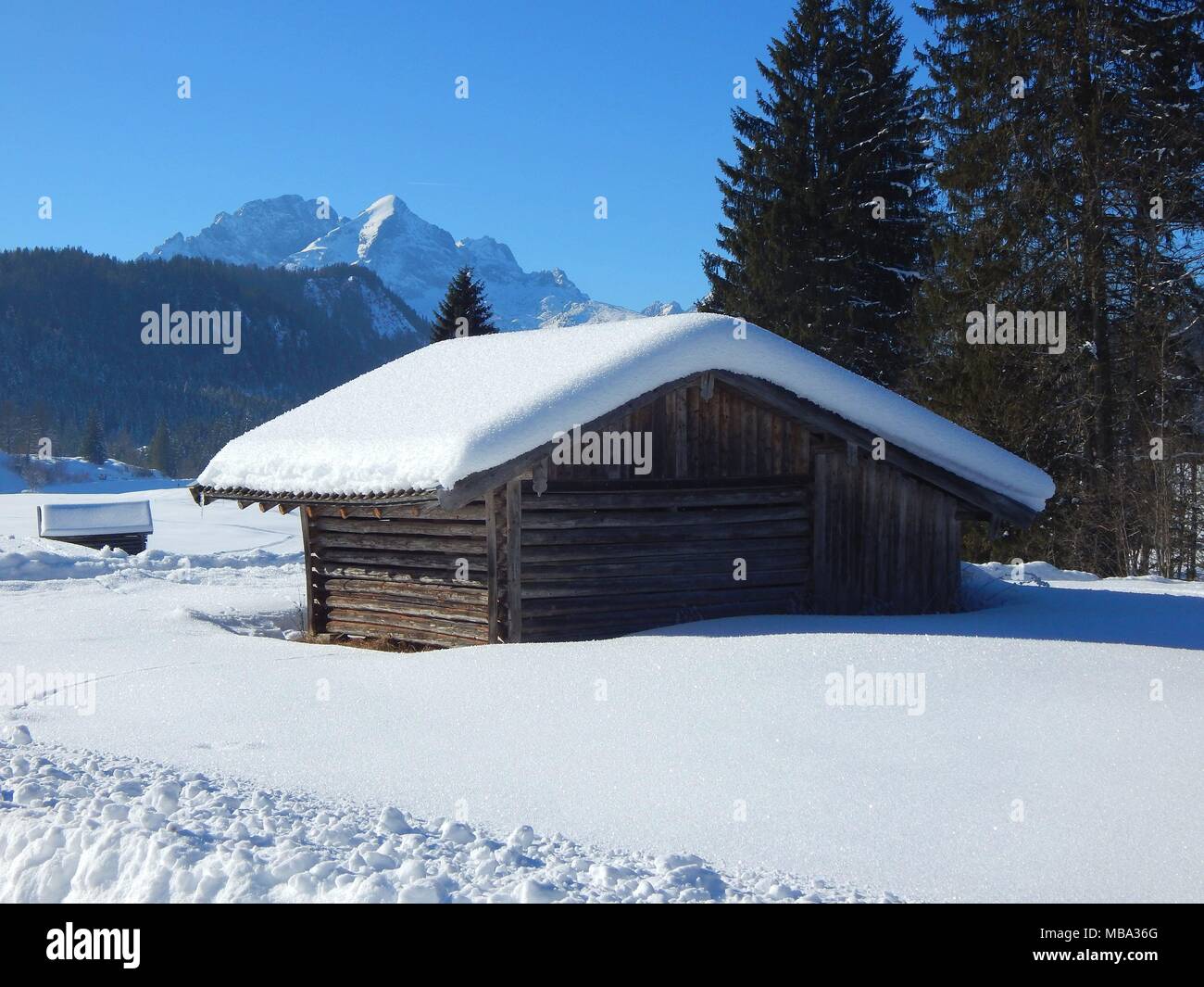 Scenery in winter with elmau hi-res stock photography and images - Alamy