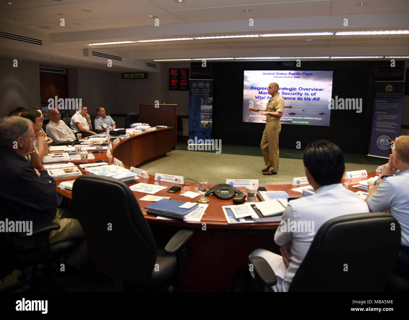 Combined force maritime component commander hi-res stock photography ...