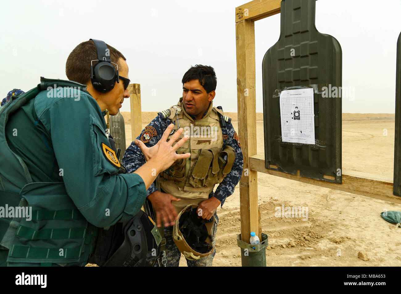 Iraqi army commando battalion hi-res stock photography and images - Alamy