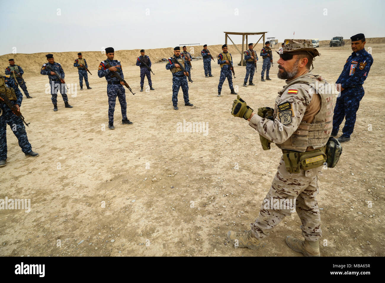 Iraqi army commando battalion hi-res stock photography and images - Alamy