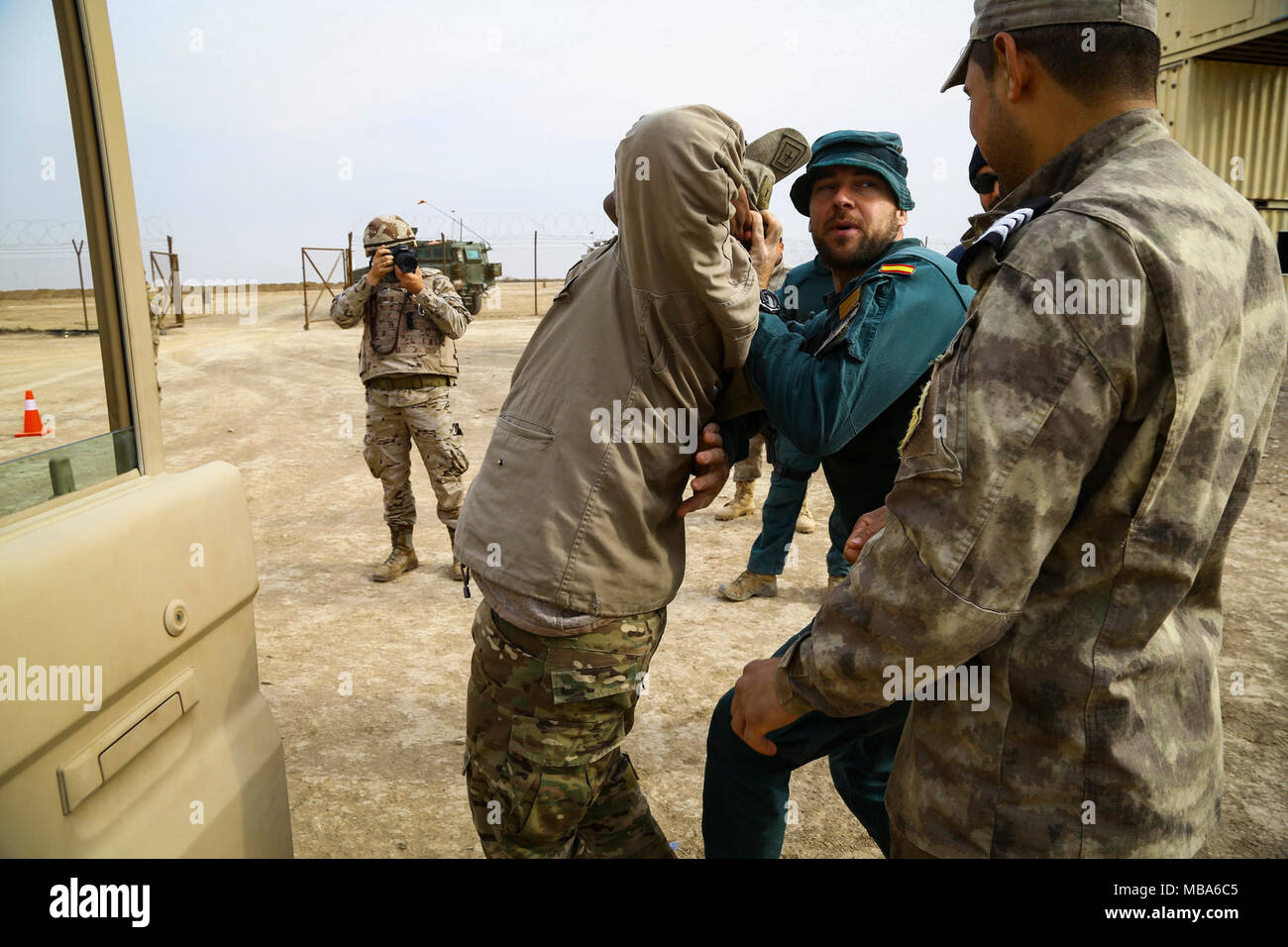 Iraqi soldiers attached to 4th Brigade go through Tactical Control ...