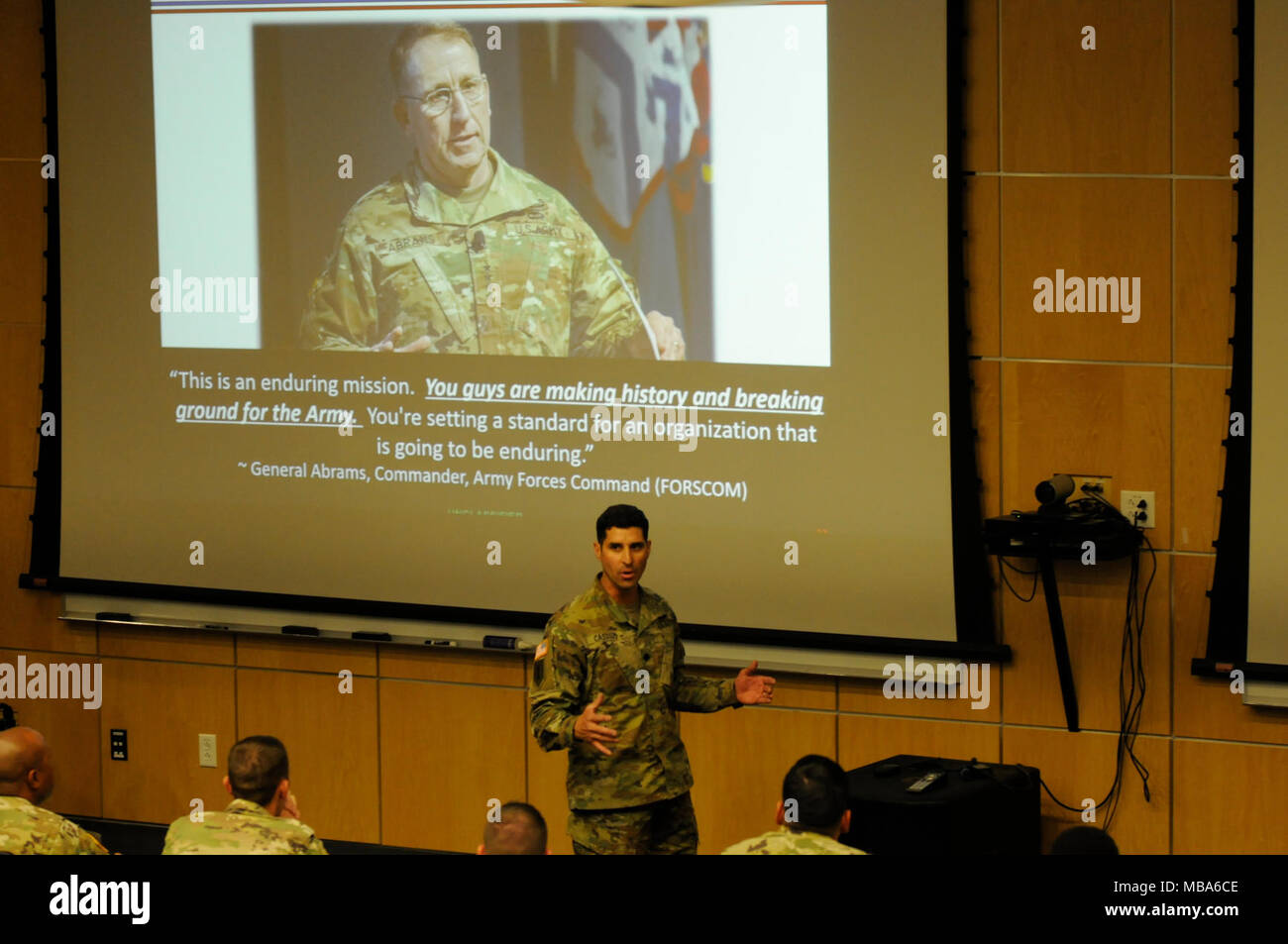 Lt, Col. Johnny Casiano, commander, 1st Battalion, 2nd Security Force ...