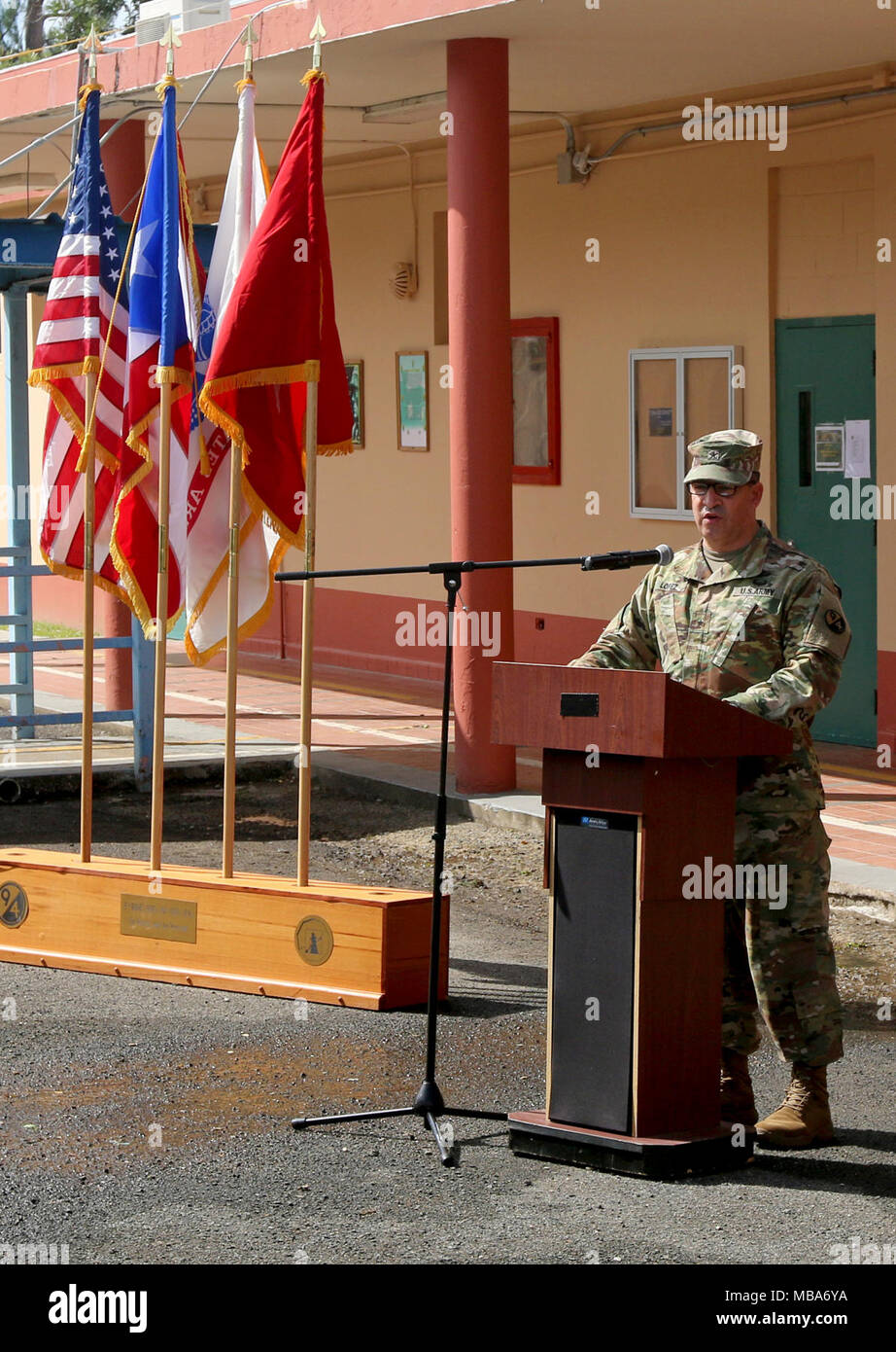 Soldiers and honored guests from the 94th Training Division (Force ...