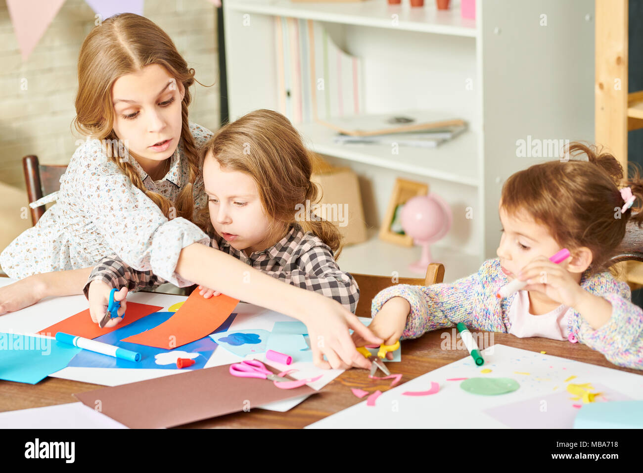 Creation of Handmade Present Stock Photo - Alamy