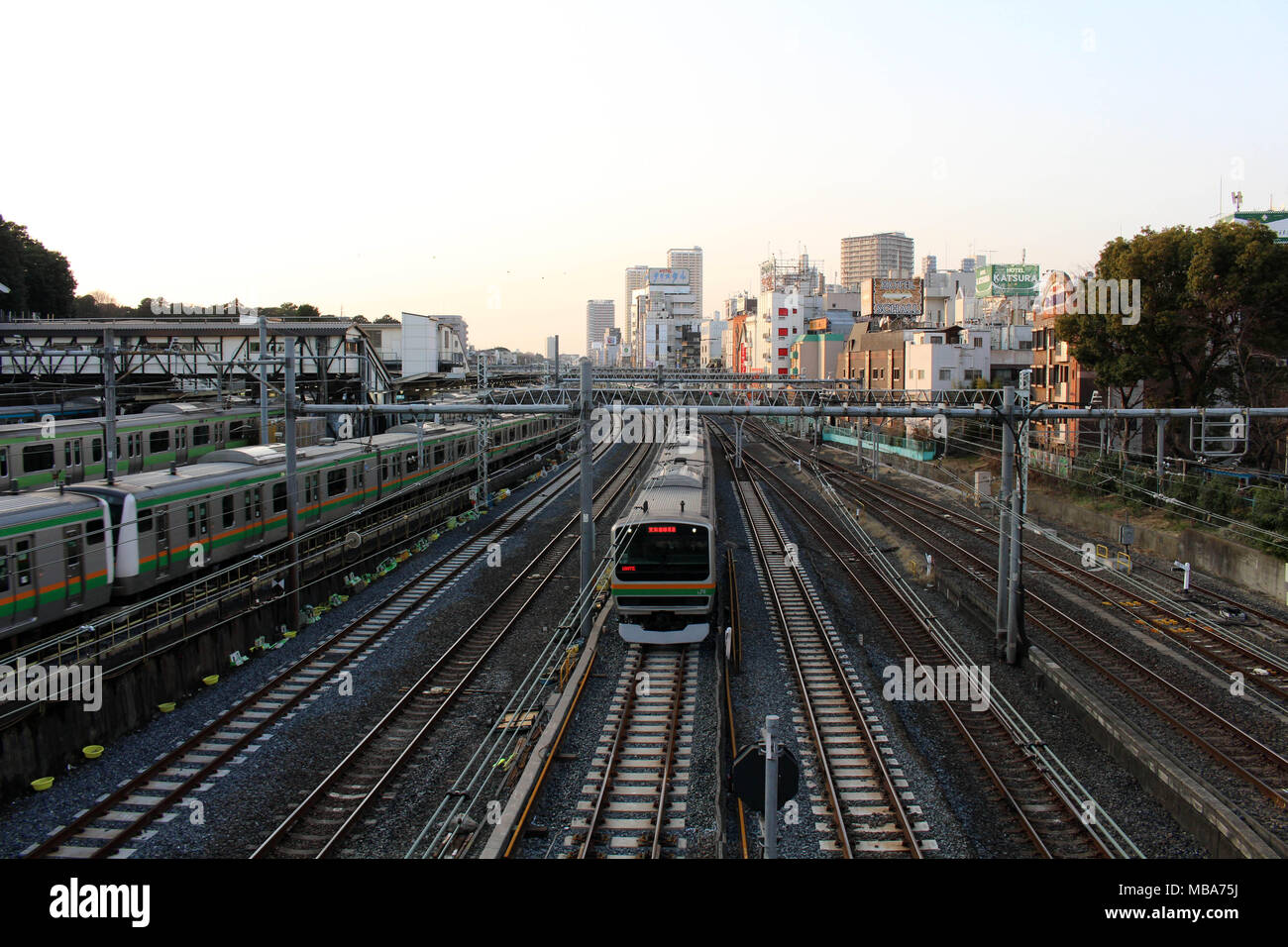 Railway coach tokyo japan hi-res stock photography and images - Alamy