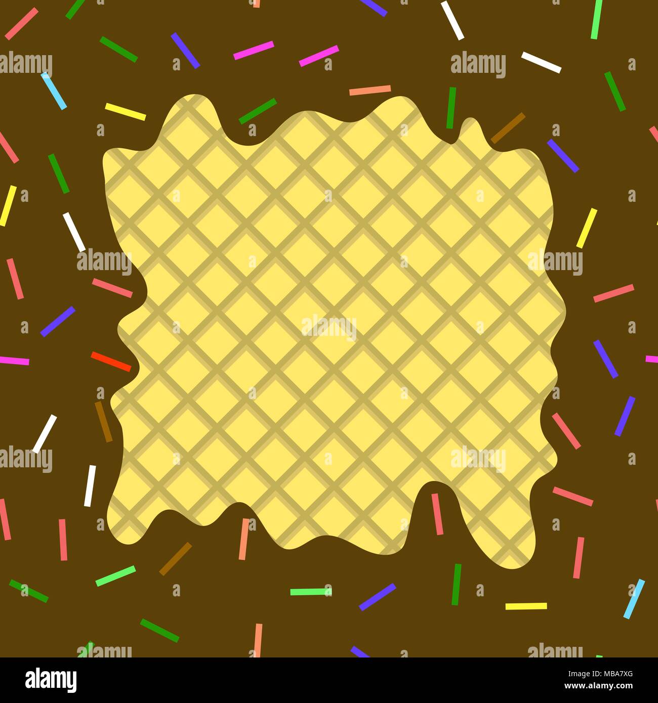 Yellow sprinkle background Stock Vector Images - Alamy