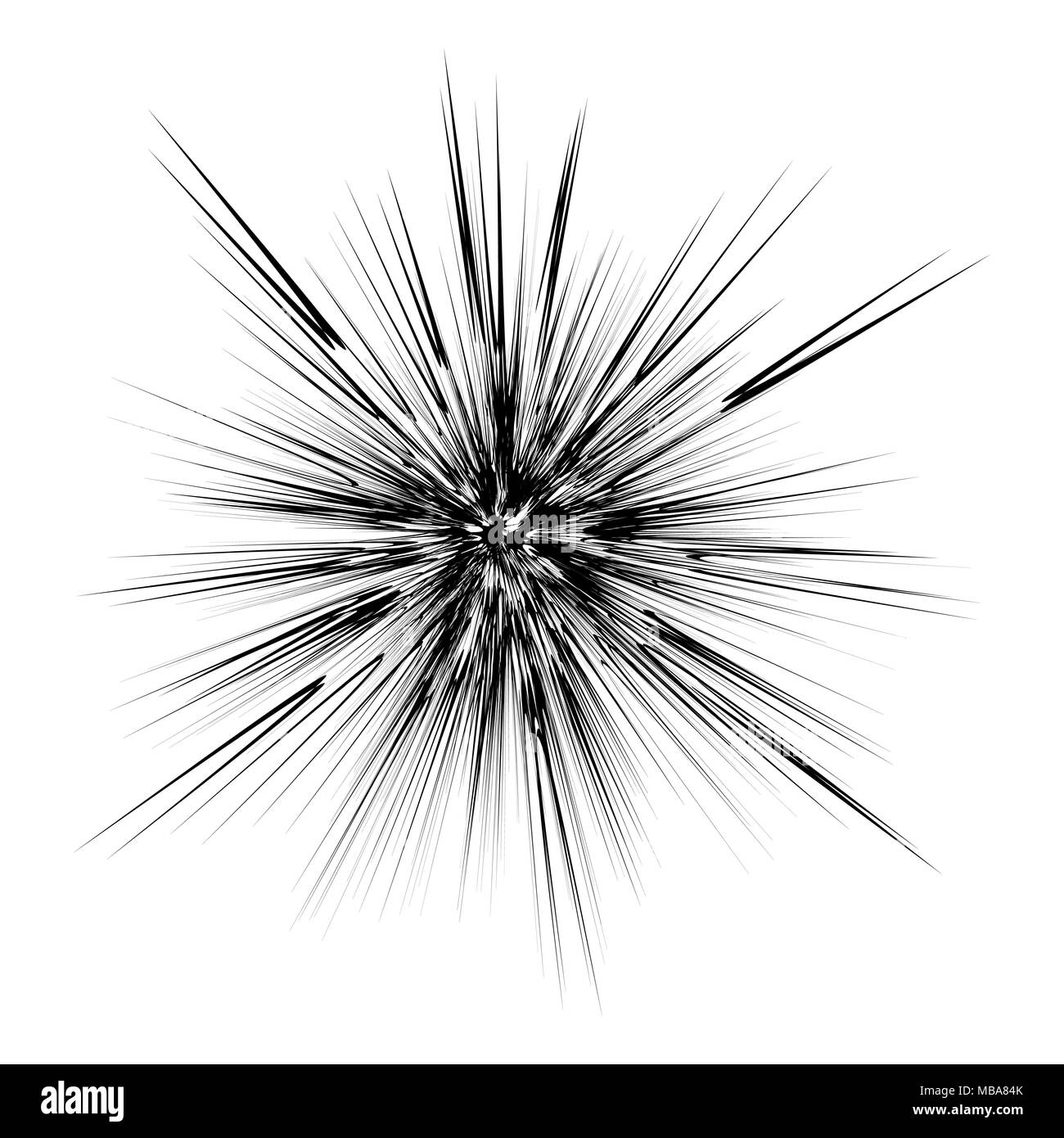 Explode Flash, Cartoon Explosion, Star Burst Stock Vector Image & Art ...