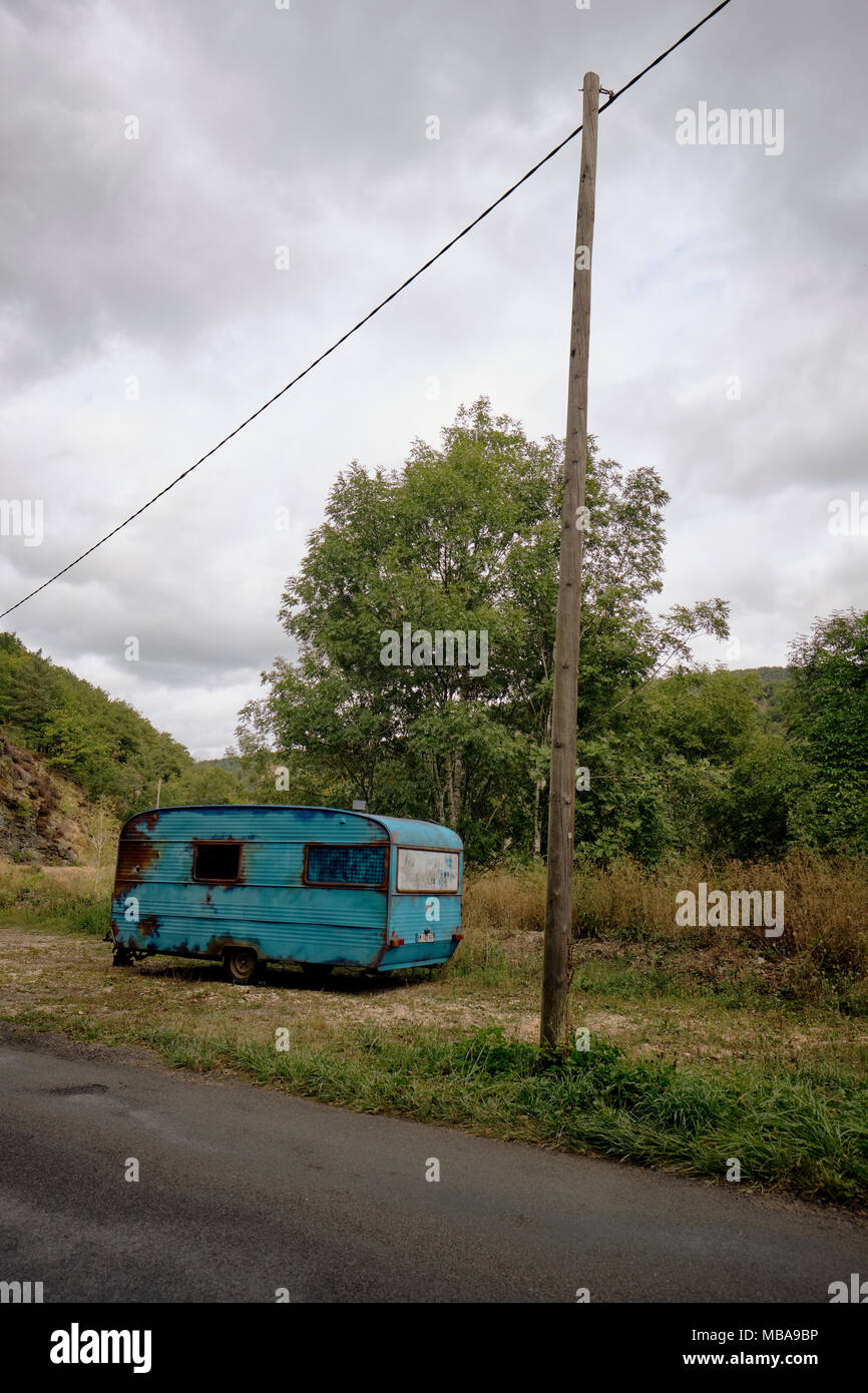 Painted caravan hi-res stock photography and images - Alamy