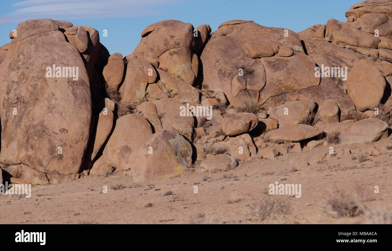 Aeolian erosion. The destruction of rocks by action of wind Stock Photo ...