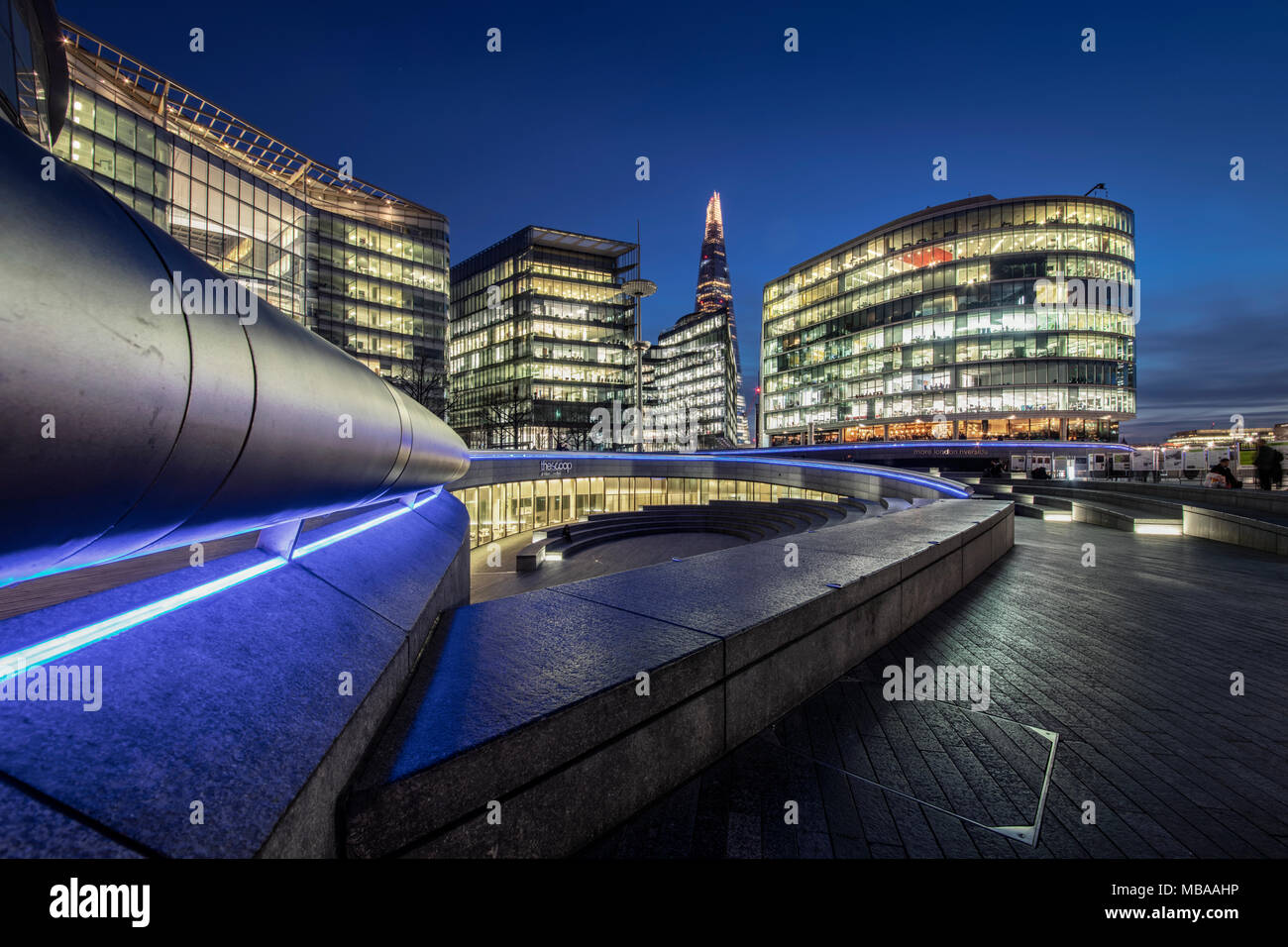 More Buildings The Scoop London Stock Photo - Alamy