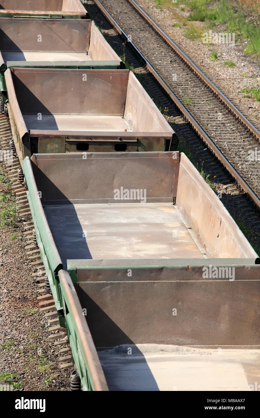 Bottom of railroad freight car hi-res stock photography and images - Alamy