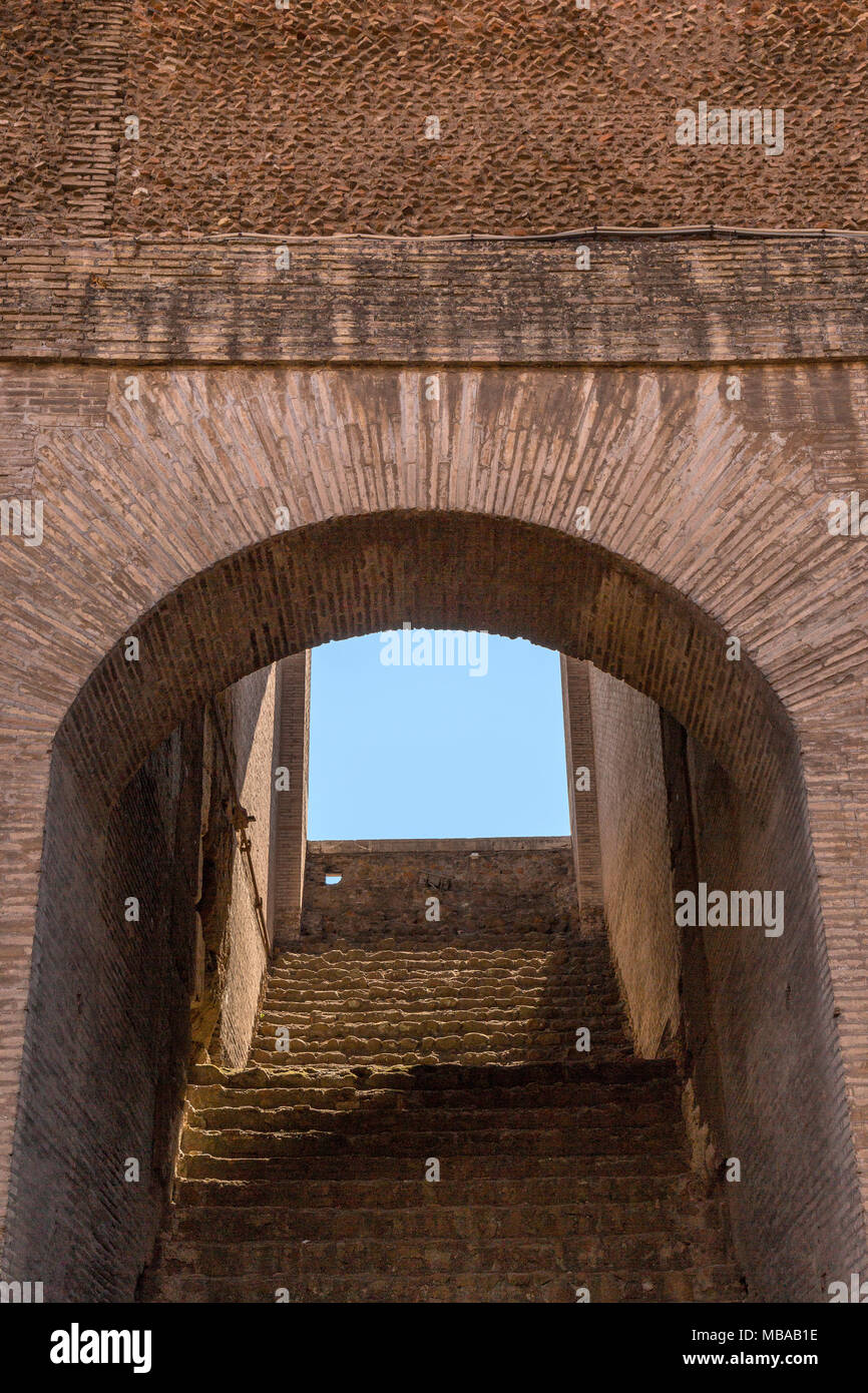 Roman colosseum brickwork hi-res stock photography and images - Alamy