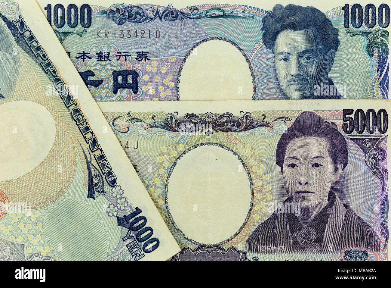 Japanese Banknotes High Resolution Stock Photography and Images - Alamy