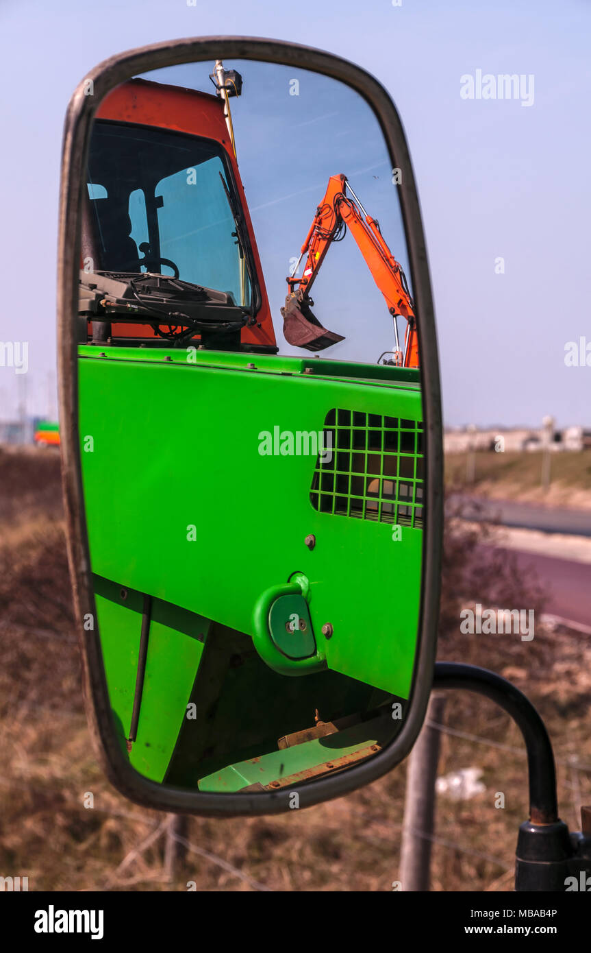 Truck mirror hi-res stock photography and images - Alamy