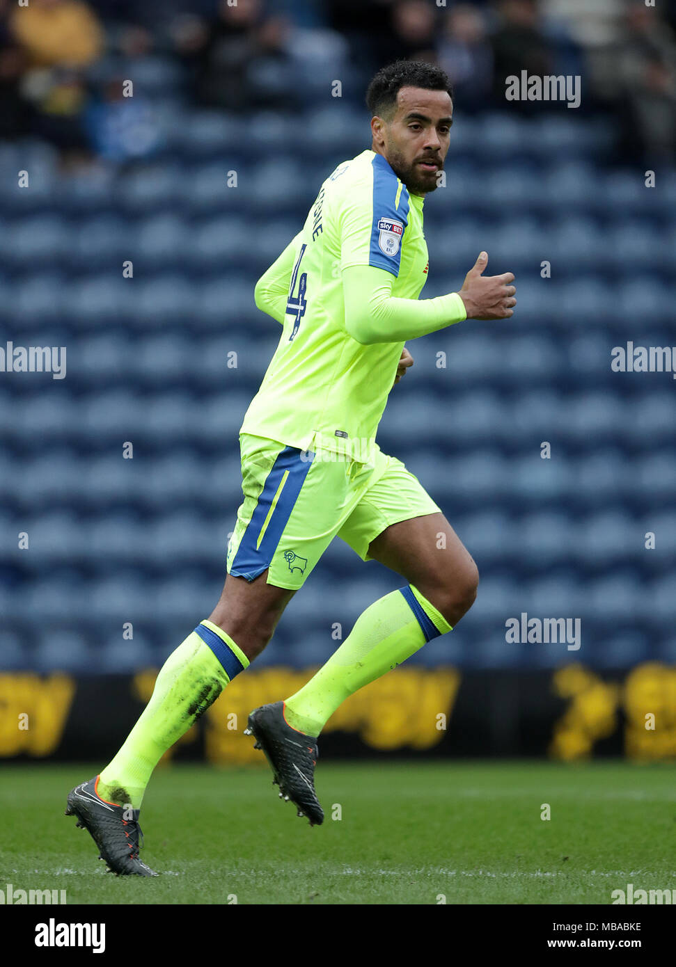 Derby County's Tom Huddlestone Stock Photo - Alamy