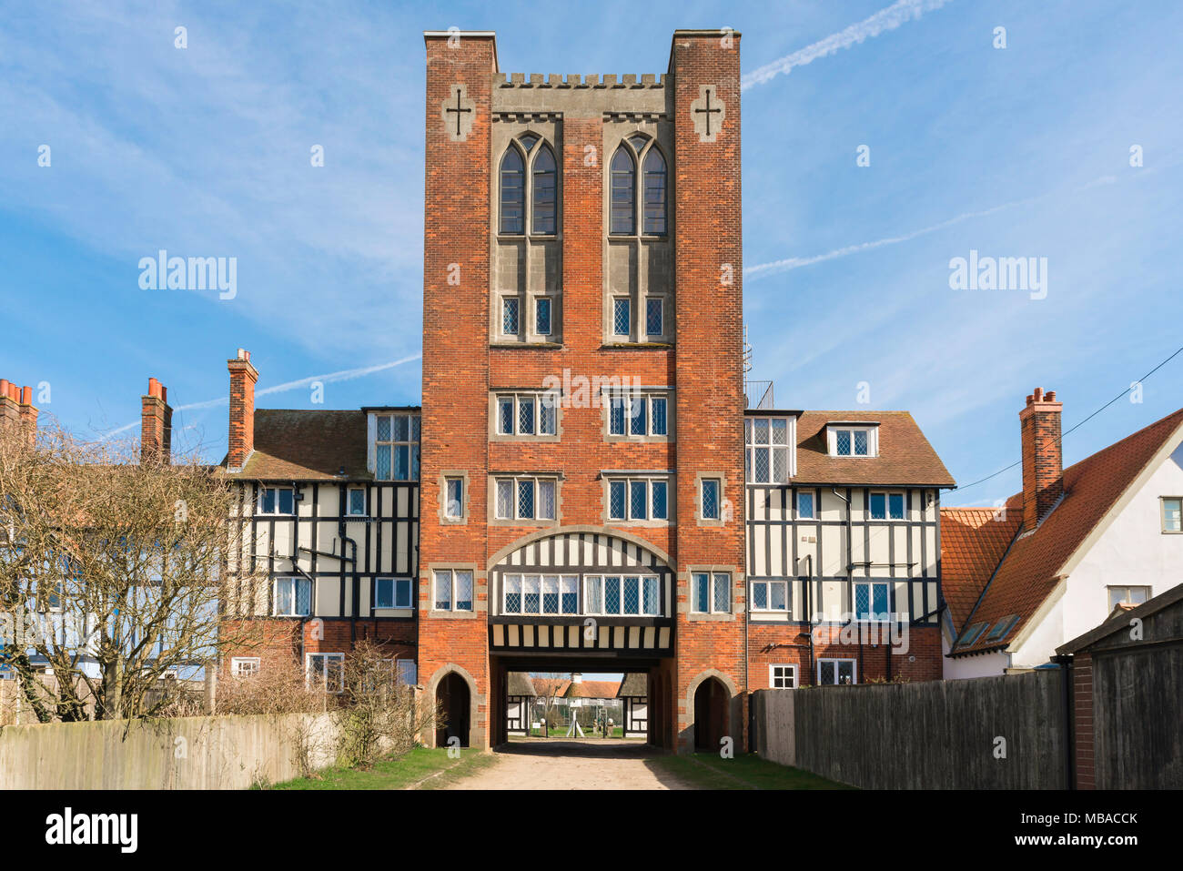 Thorpeness Suffolk architecture, the Westbar water tower in Thorpeness ...