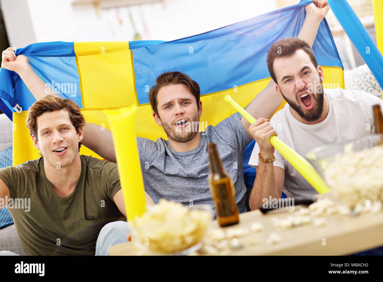 Swedish sport fans hi-res stock photography and images - Alamy