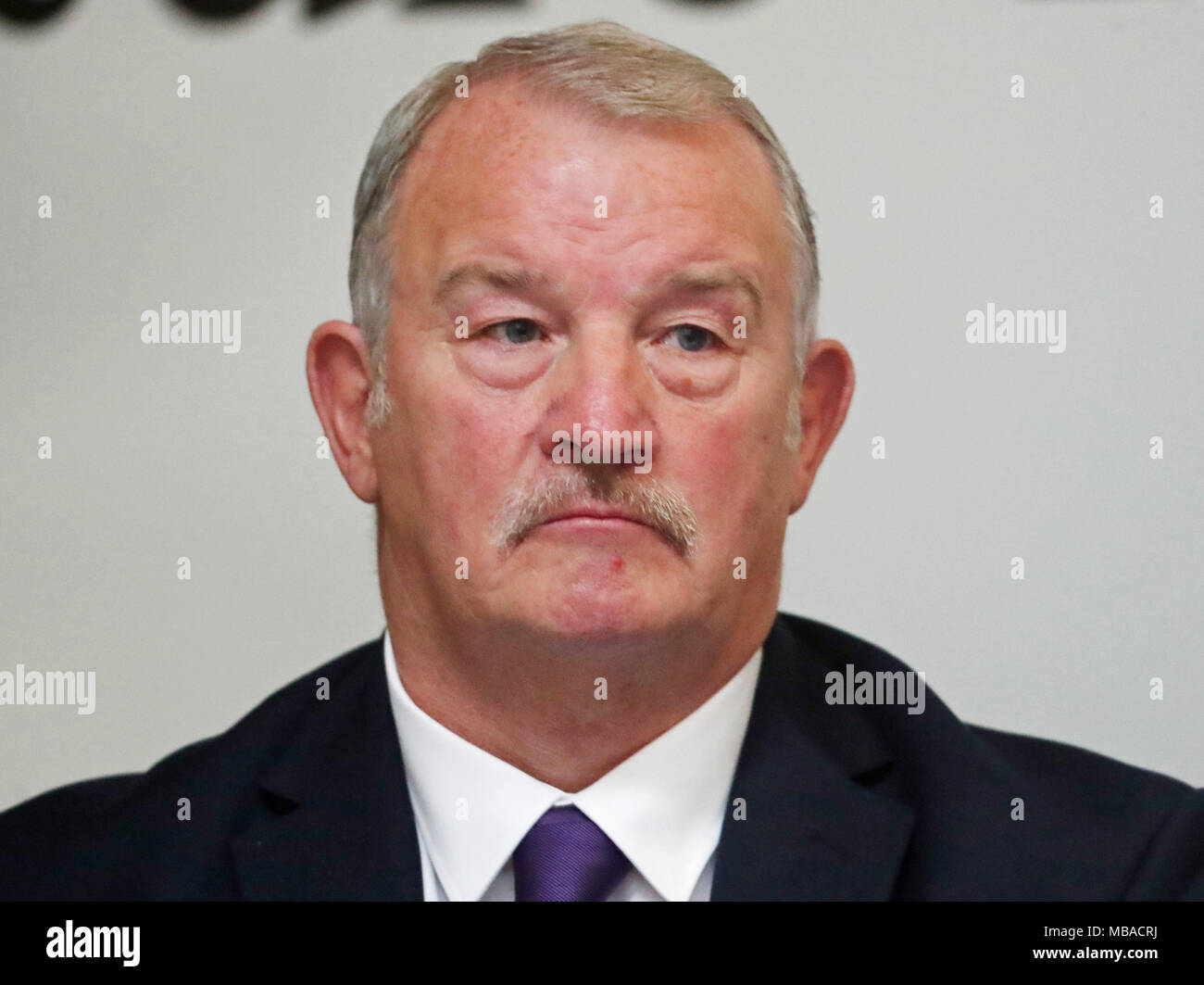Jim Wilson of Red Hand Commando (RHC) at Linenhall Library, Belfast ...