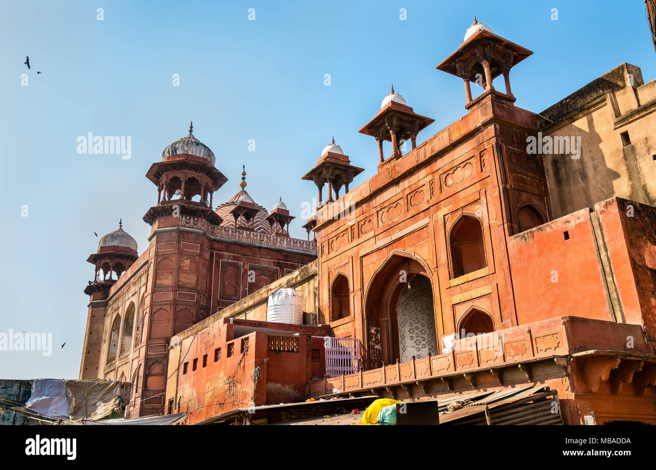 Jama Masjid, a large mosque in Agra - Uttar Pradesh, India Stock Photo ...