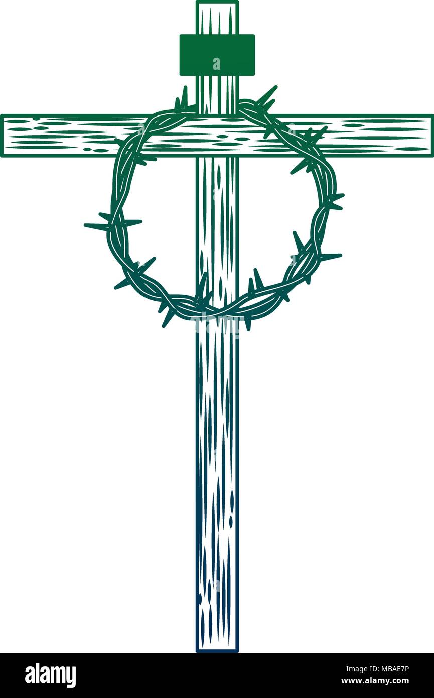 Jesus cross crucifixion crucify Stock Vector Images - Alamy