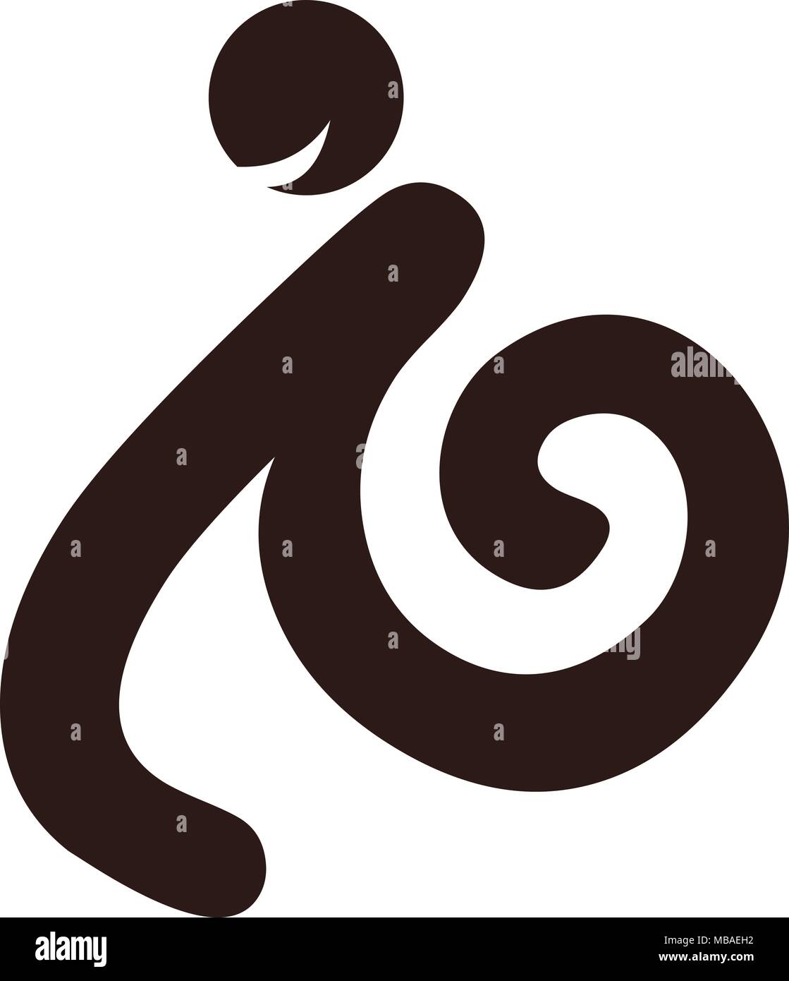 Confident Logo Design Template Vector Stock Vector Image & Art - Alamy