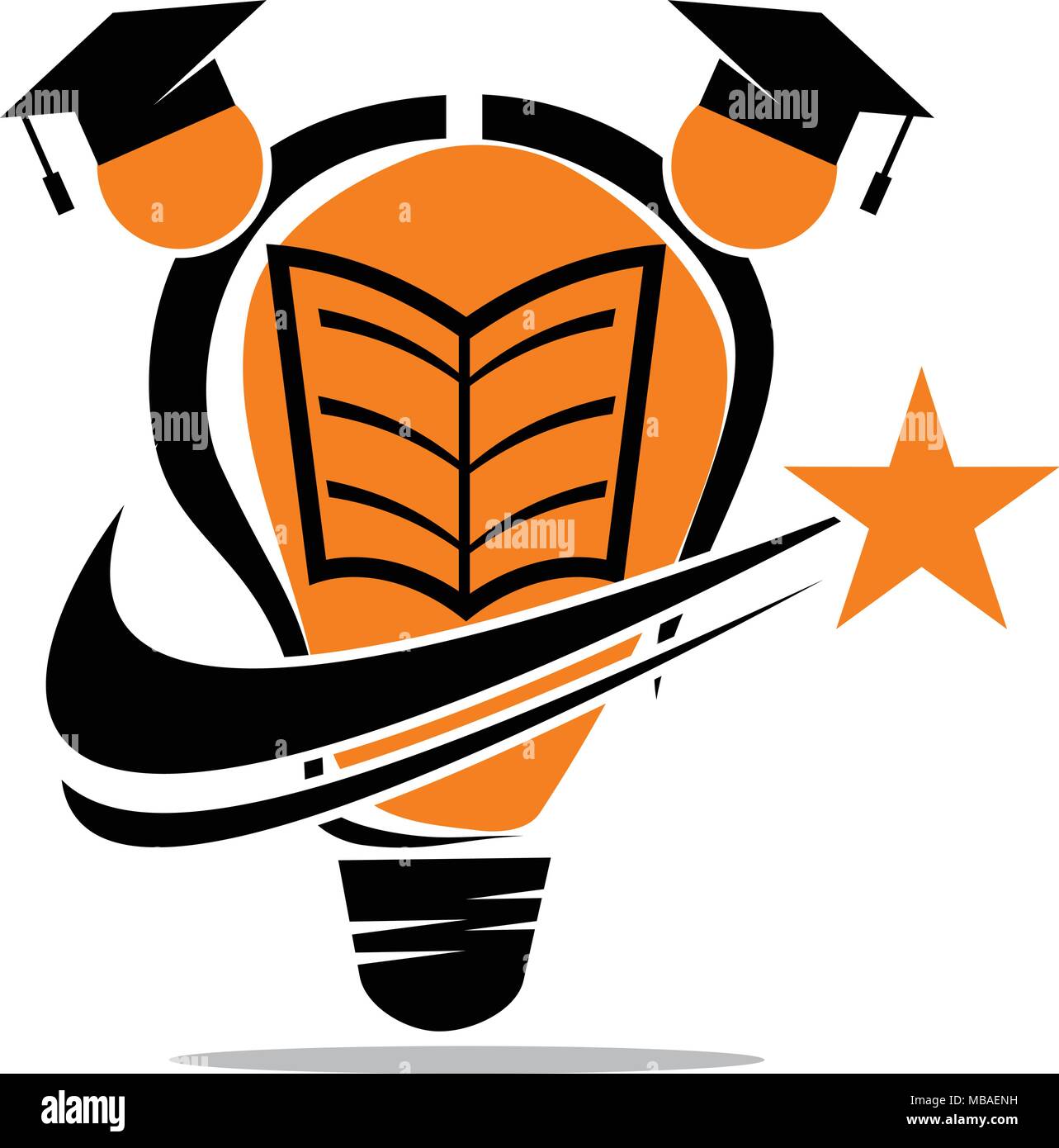 Student Solution Logo Design Template Vector Stock Vector Image & Art ...