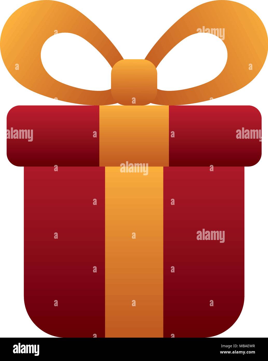 gift box present icon Stock Vector Image & Art - Alamy