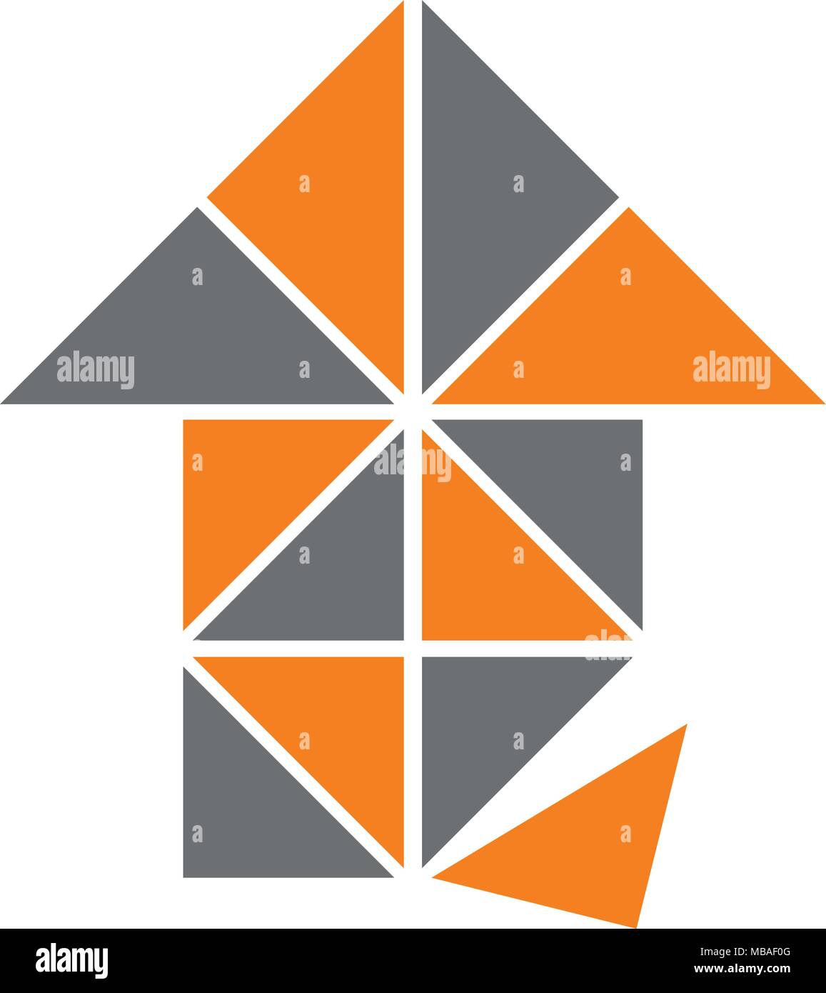 Home Solution Logo Design Template Vector Stock Vector Image & Art - Alamy