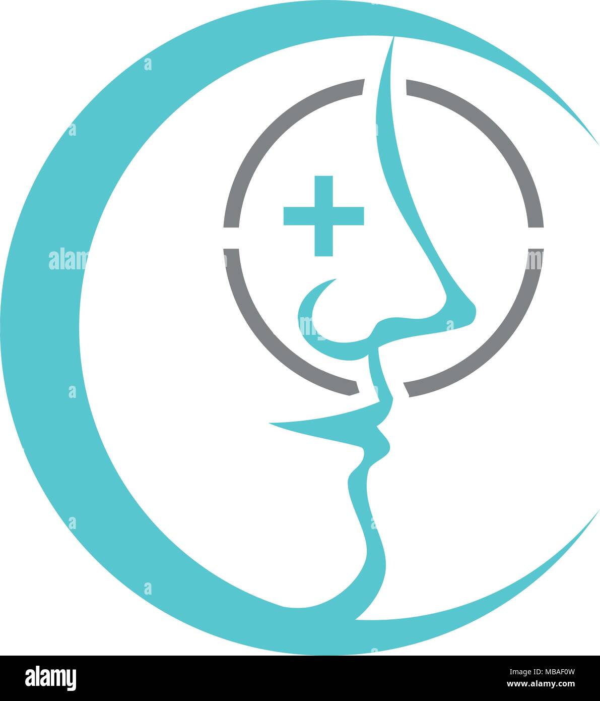 Nose Care Logo Design Template Vector Stock Vector Image & Art - Alamy