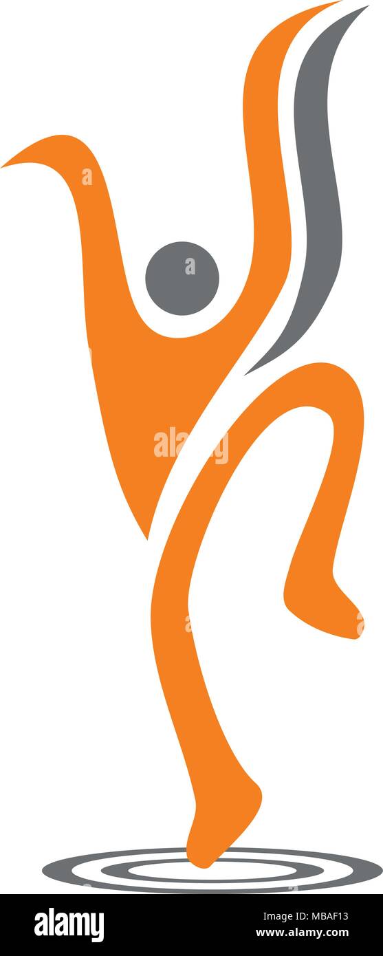 Dance Movement Logo Design Template Vector Stock Vector Image & Art - Alamy