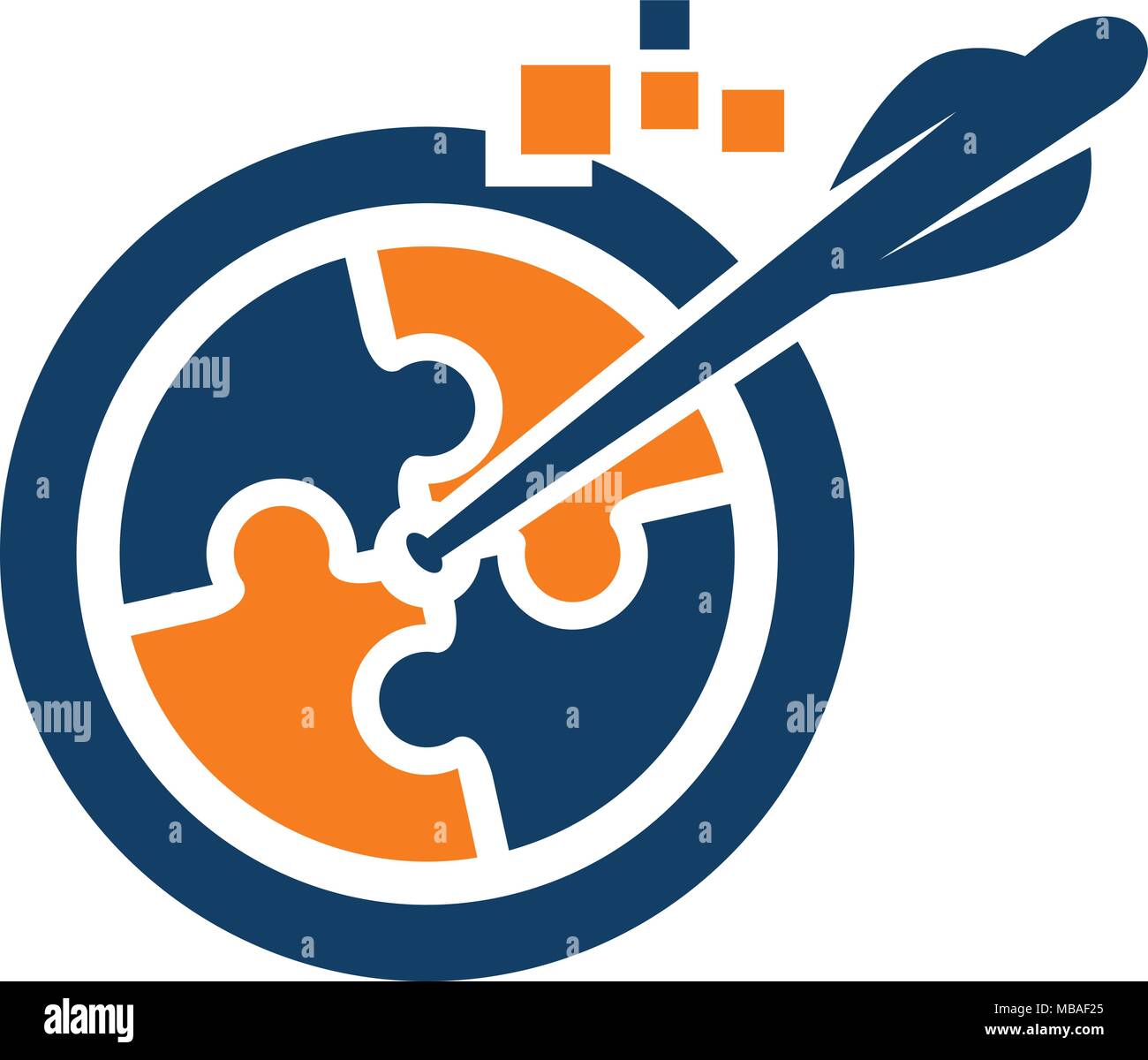 Digital Business Target Stock Vector Image & Art - Alamy