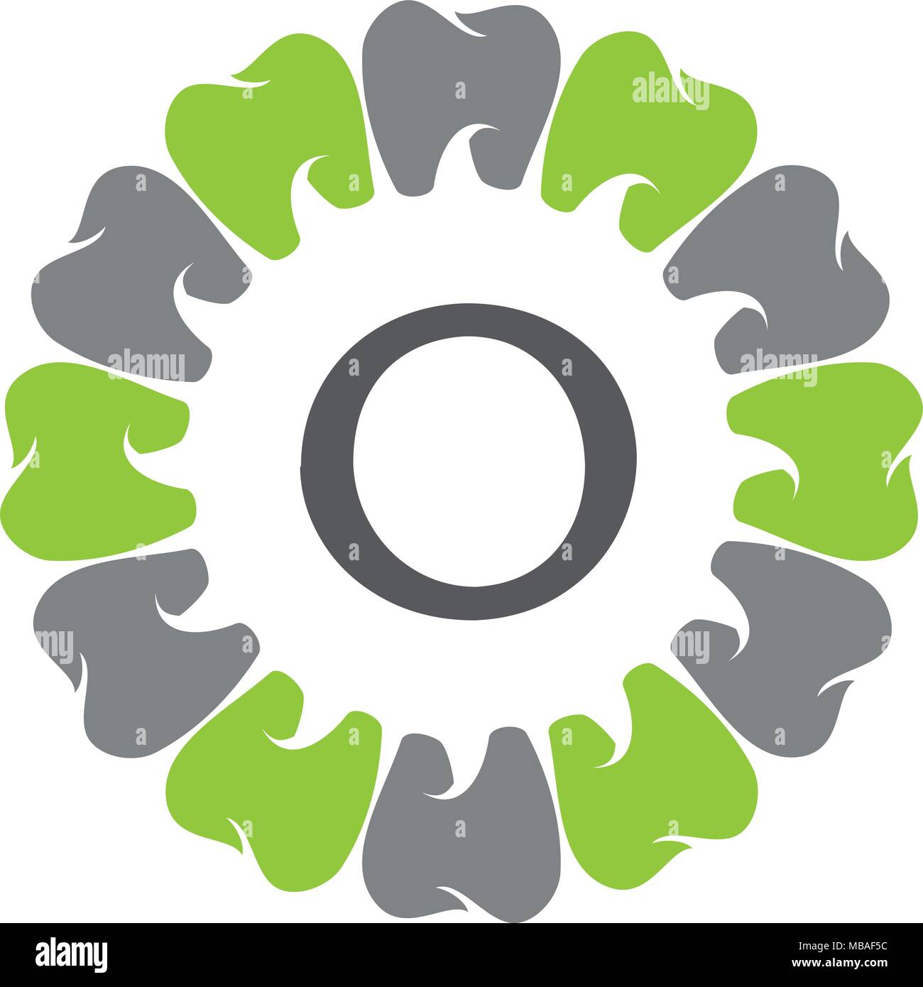 Healthy Dental Care Letter O Stock Vector Image & Art - Alamy