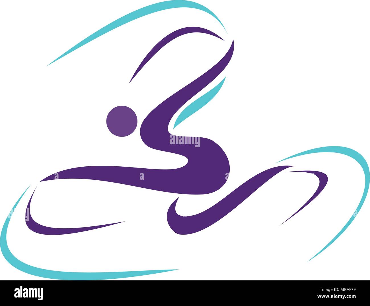 Dance Movement Logo Design Template Vector Stock Vector Image & Art - Alamy