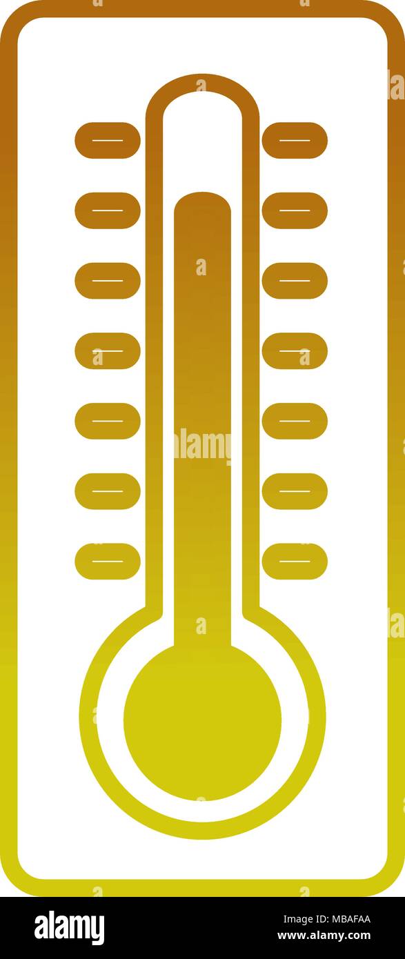 thermometer measure temperature icon Stock Vector Image & Art - Alamy
