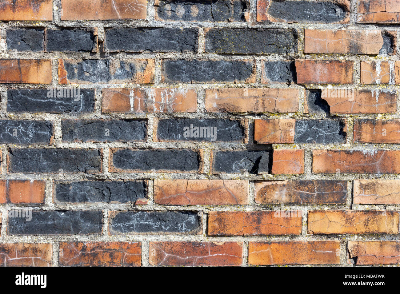 Background of old brick wall pattern texture Stock Photo - Alamy
