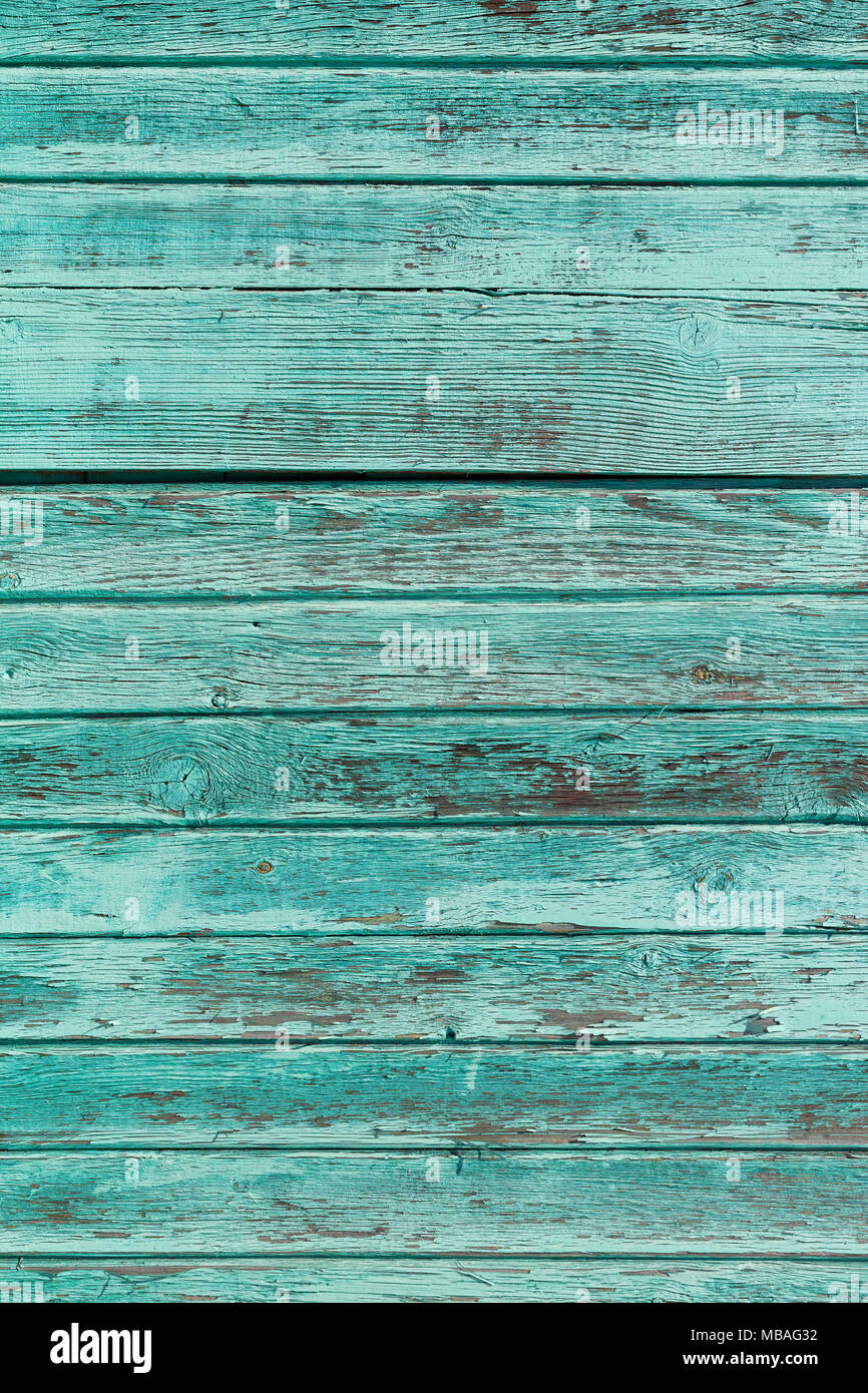 Old blue painted boards for use as a background Stock Photo - Alamy