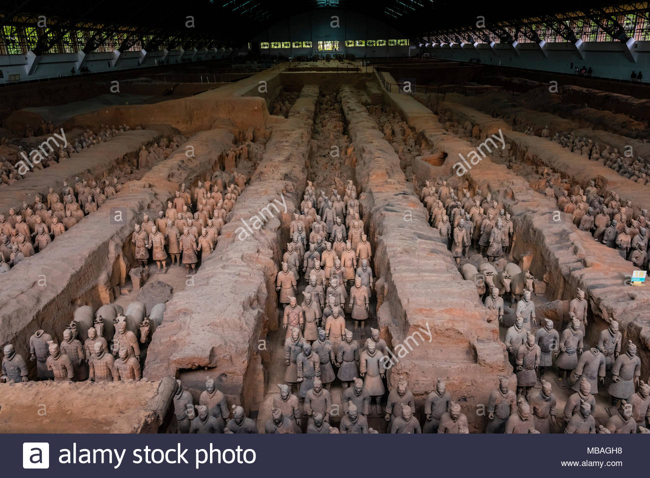 Sculpture Mausoleum First Qin Emperor Stock Photos & Sculpture ...