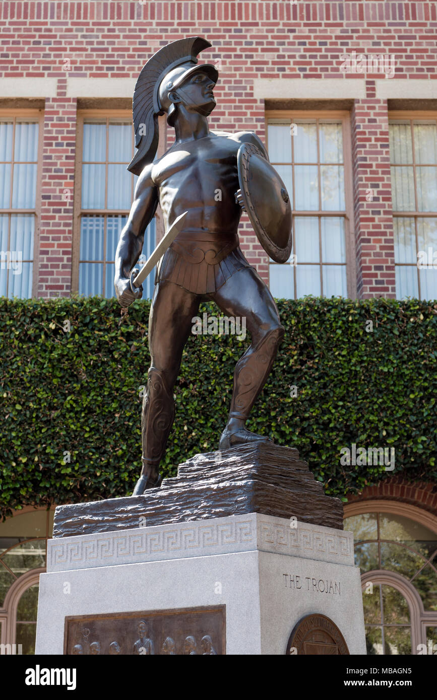Usc trojan hi-res stock photography and images - Alamy