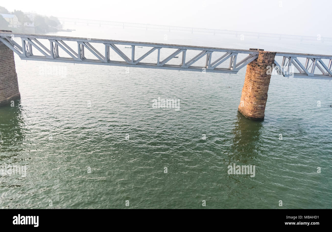 Awesome river and river view from another bridge Stock Photo - Alamy
