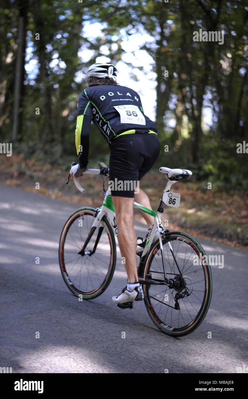 Group of cyclists on endurance road race Stock Photo - Alamy